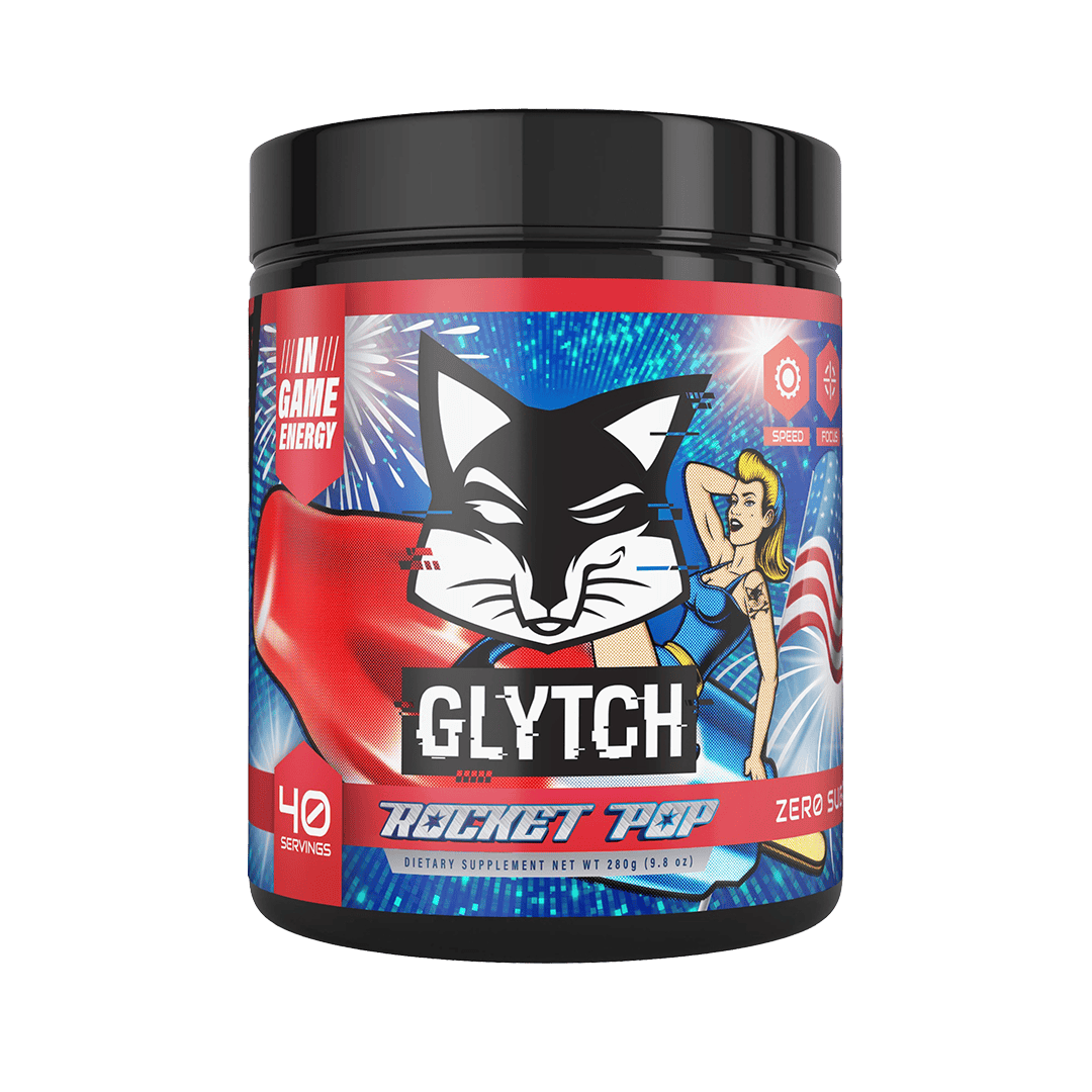 Gaming Energy Drinks - Cleanest Formula Available - GLYTCH Energy
