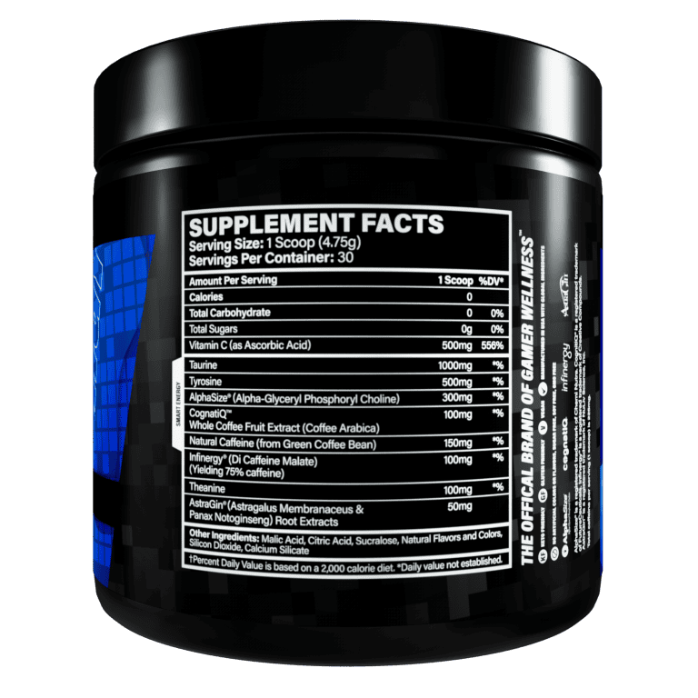 Smurf Juice - Best Gaming Energy Drink - GLYTCH