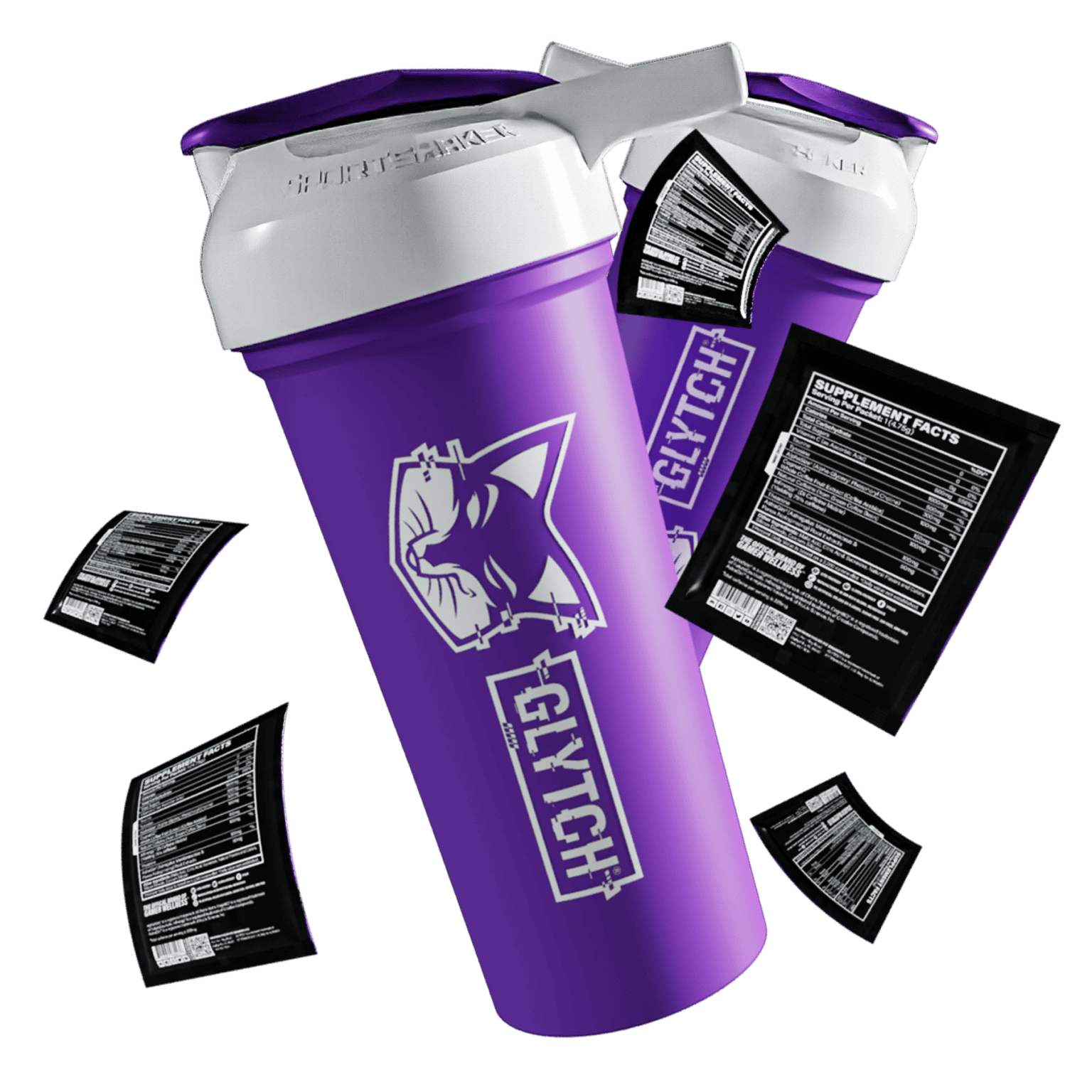 Gaming Energy Drinks - Cleanest Formula Available - GLYTCH Energy