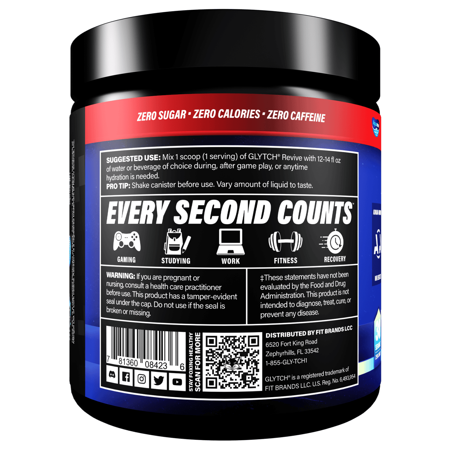 Armour's Secret Stuff - Best Gaming Energy Drink - GLYTCH